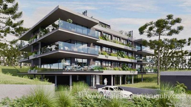 Apartment complex located in the heart of La Barra - Real Estate in Uruguay